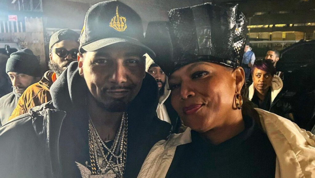 Queen Latifah And Juelz Santana Recreate A Favorite Movie Scene From ...